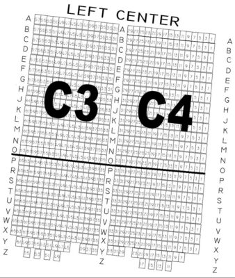 Seating Chart - The Muny