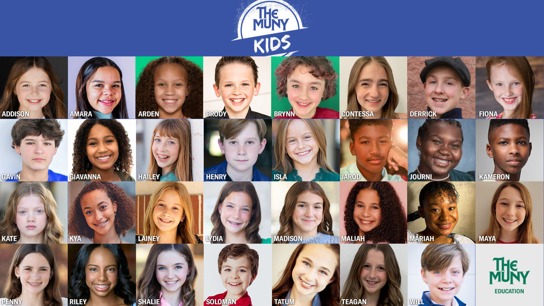 Meet the 2024 Muny Kids Performance Troupe! - The Muny