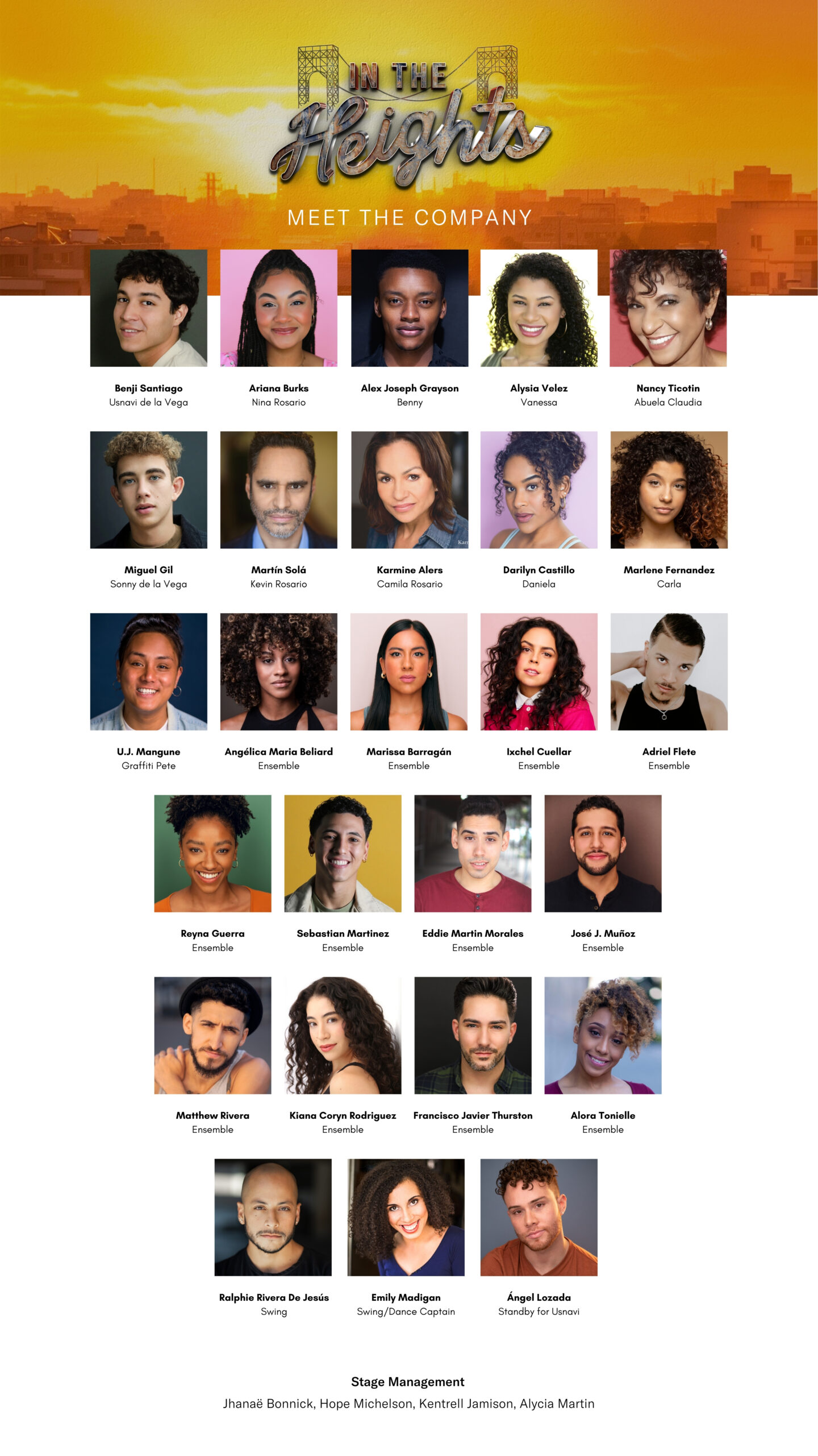 The Muny Announces Full Cast and Design Team for Premiere of 'In the ...