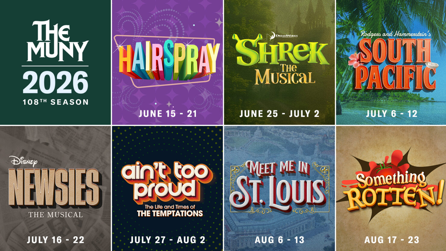 The Muny Announces Creative Teams for Season 108 - The Muny