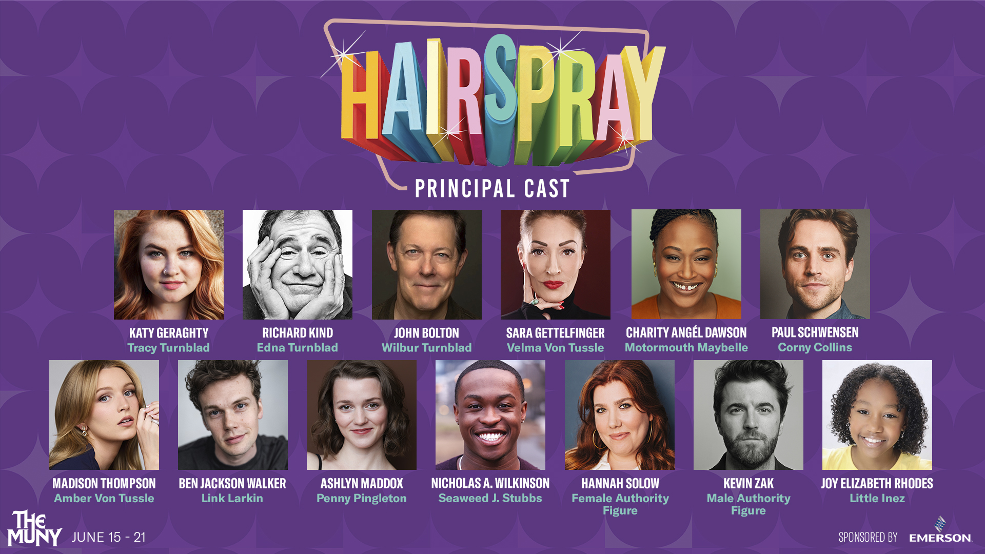 The Muny Announces Principal Cast for Season-Opening Production of ...